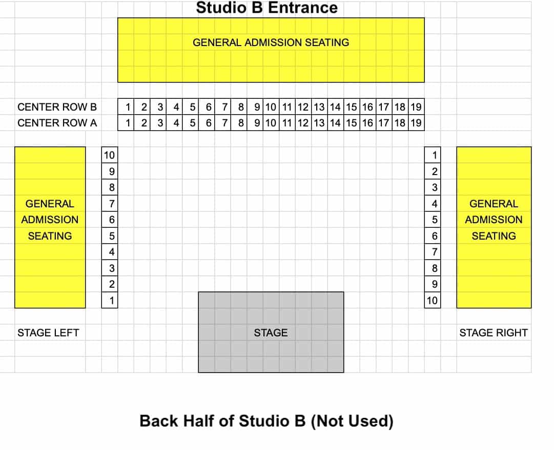 Cruise Seating - TributeFestival.Rocks